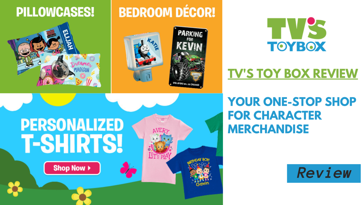 TV's Toy Box Review: Your One-Stop Shop for Character Merchandise - No ...
